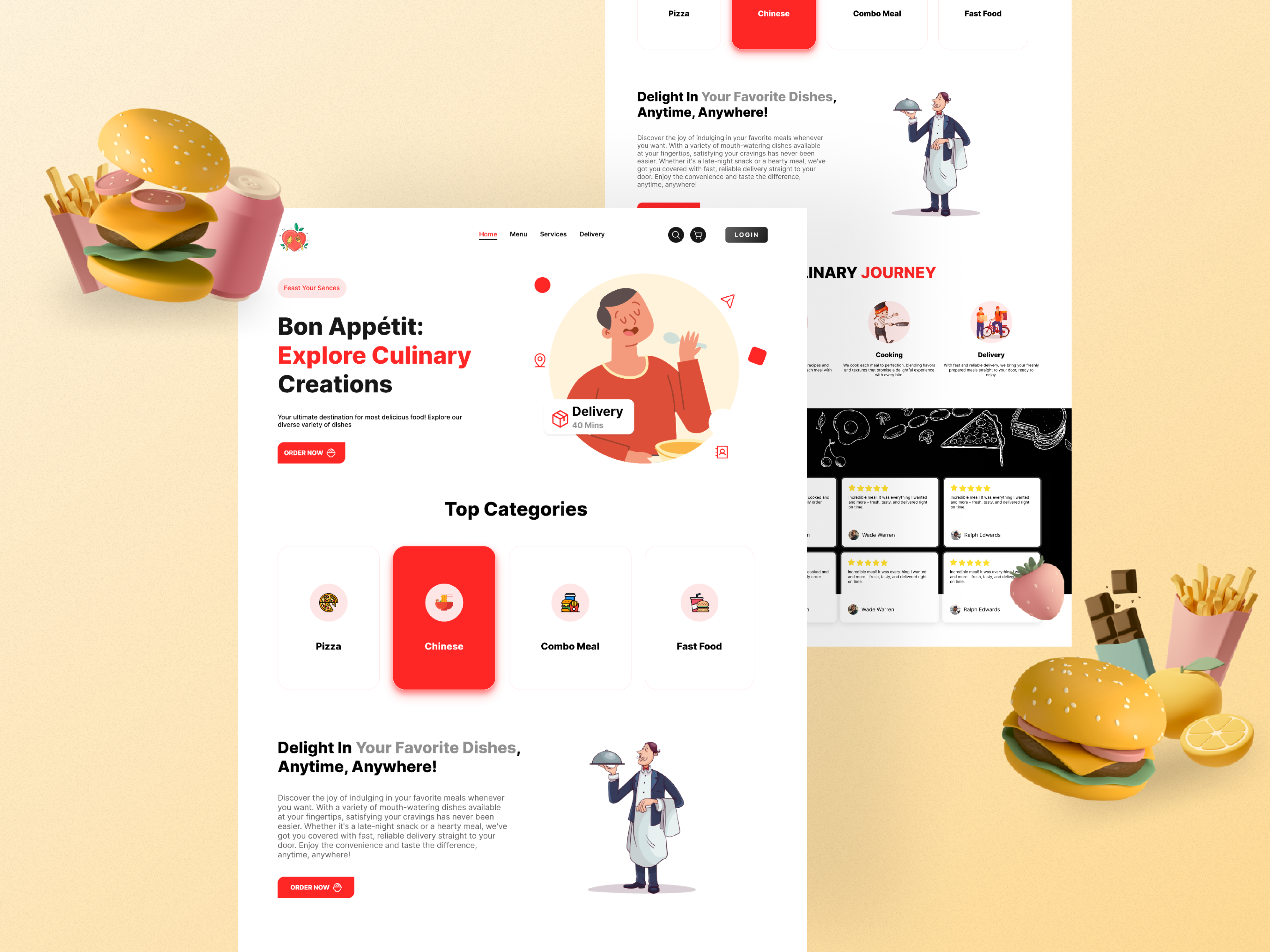 Food Dishes designs, themes, templates and downloadable graphic ...