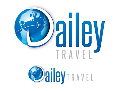 Dailey Travel Logo Design by Ryan Hudson-Peralta on Dribbble