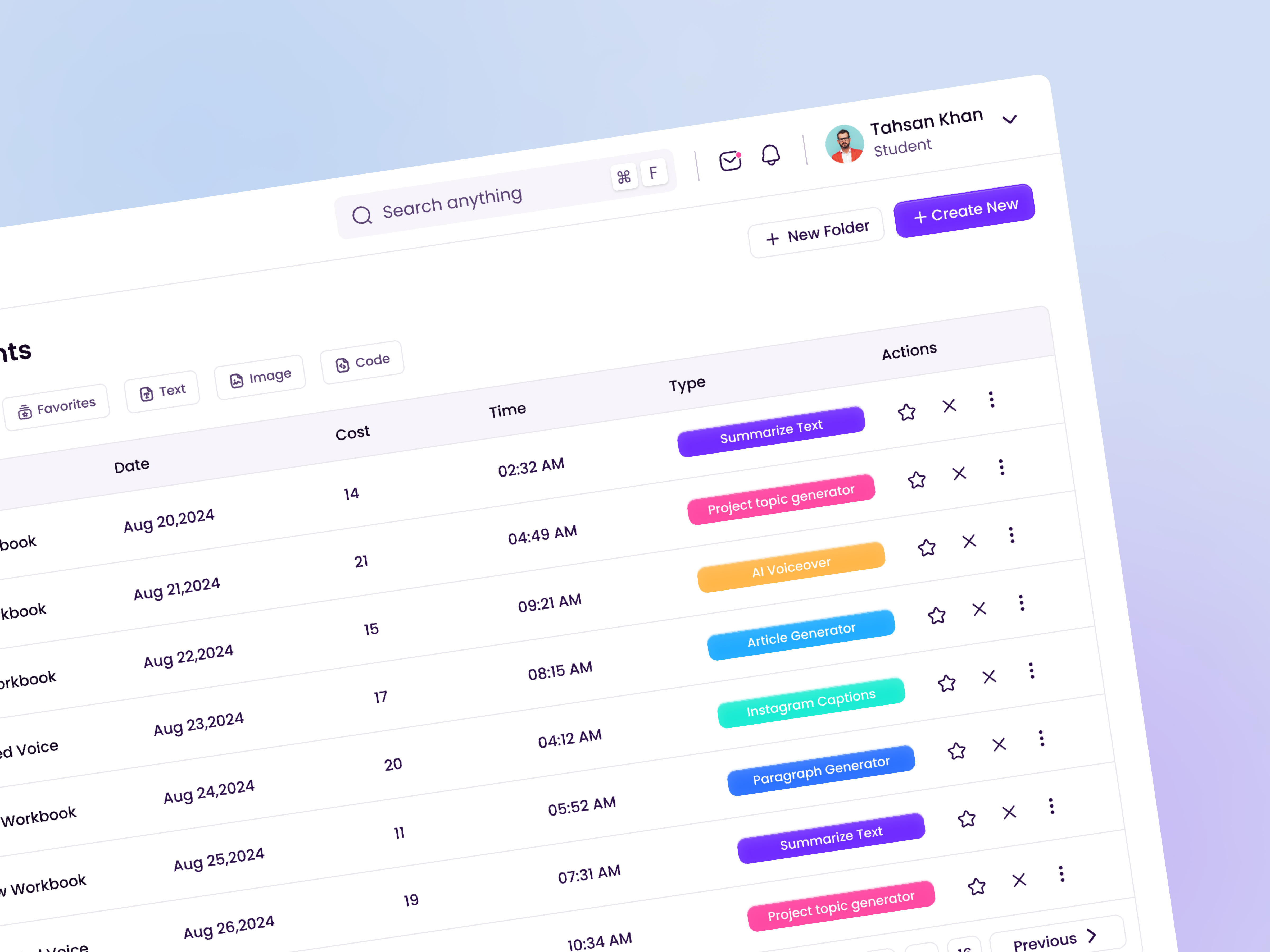 Documents Dashboard Design by Anuwar Hossen on Dribbble