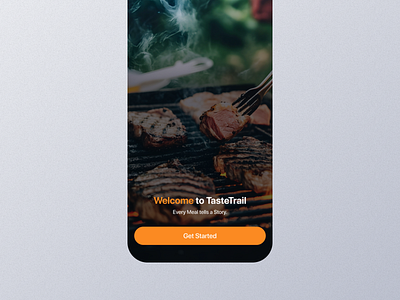 Welcome Screen Mobile App Ui by UI Ants on Dribbble
