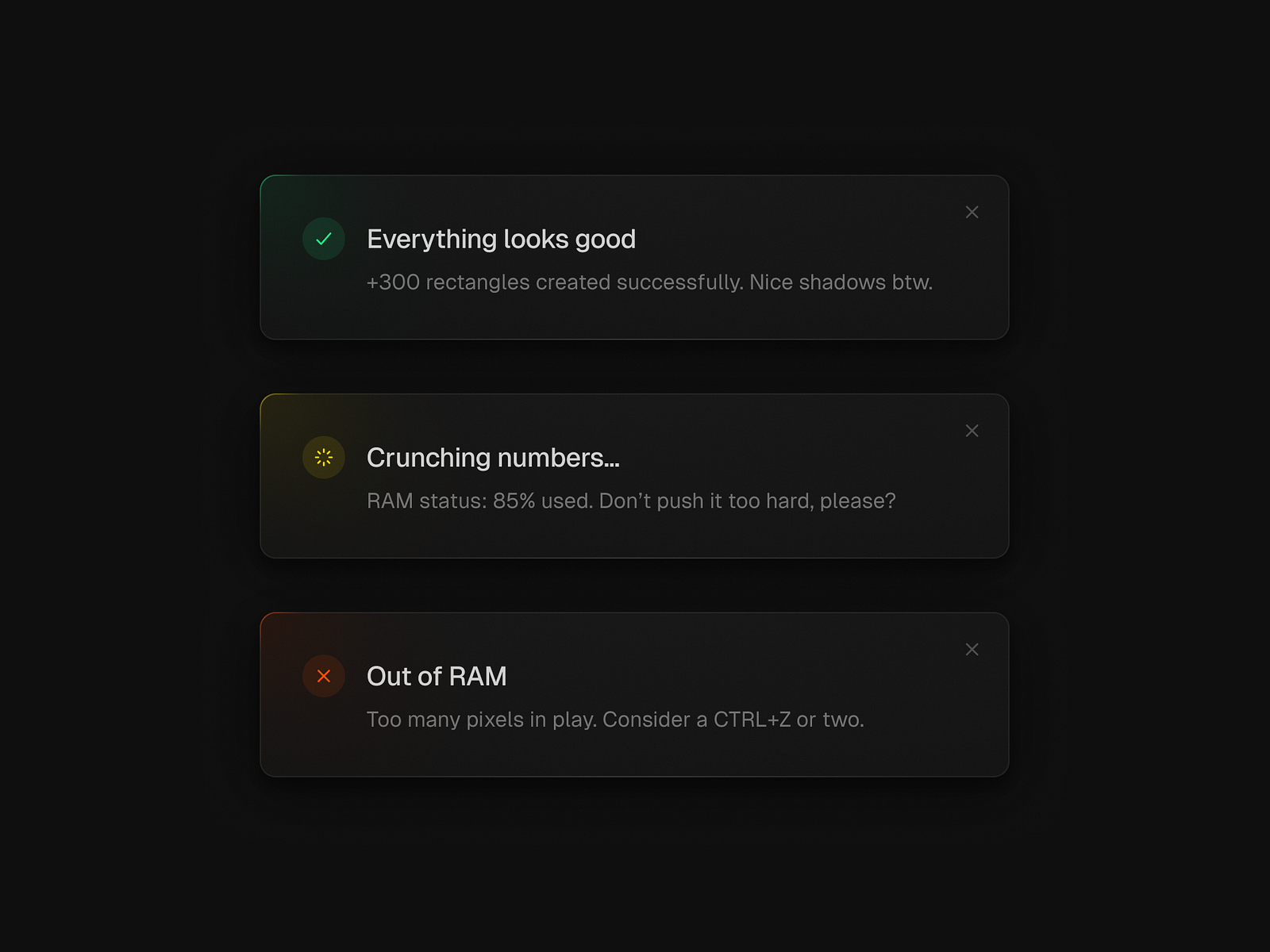 How Figma has been feeling lately, toast-style. by Facu Montanaro on ...