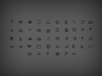 16 px vectors by Manuel López on Dribbble