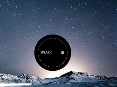 SPEAKR Logo by Mark Richardson on Dribbble