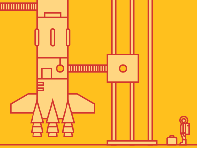 Launch Pad by Roger Strunk on Dribbble