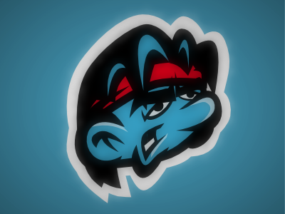 Rambo Smurfs by Bob Schultz on Dribbble
