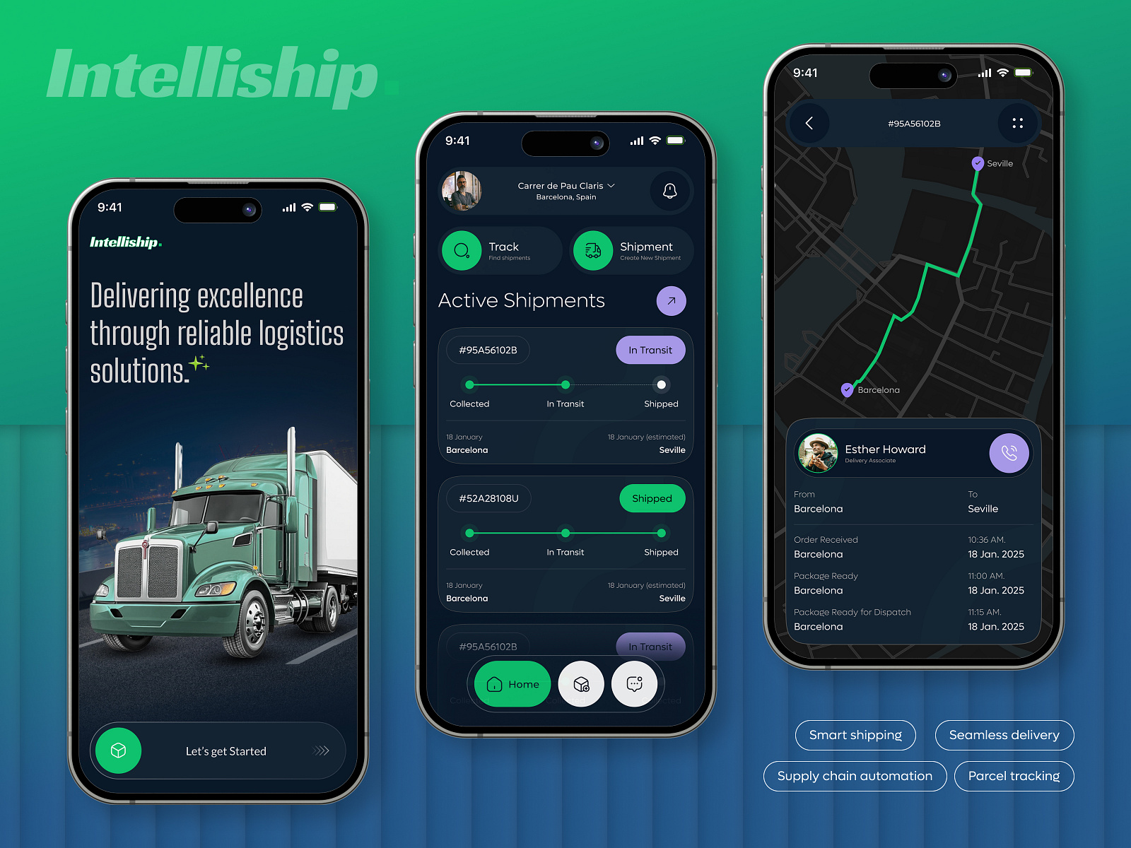 Intelliship: Your Trusted Logistics Partner 🚚 by MQoS UI/UX for ...