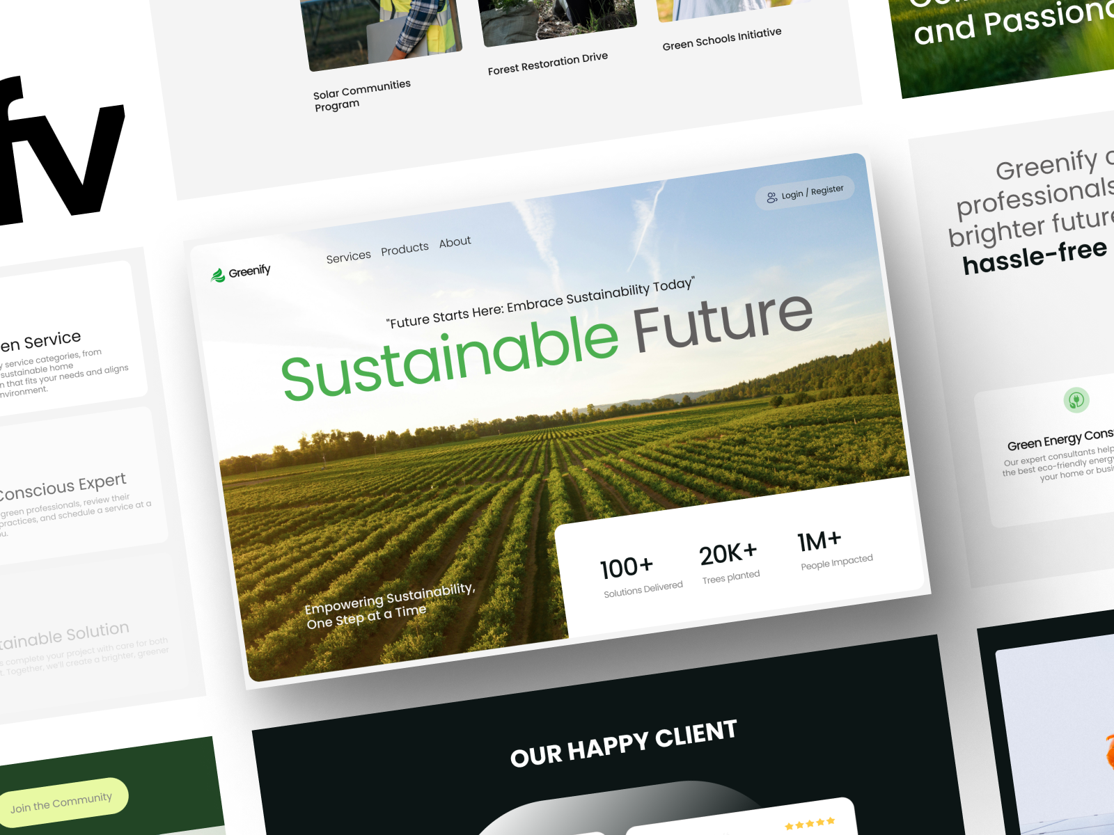 Greenify – Sustainable Energy Solutions Platform by Ardian Setiawan on Dribbble