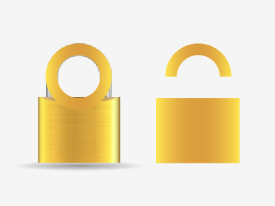 Geometric lock in process by Lucas Mourelle on Dribbble