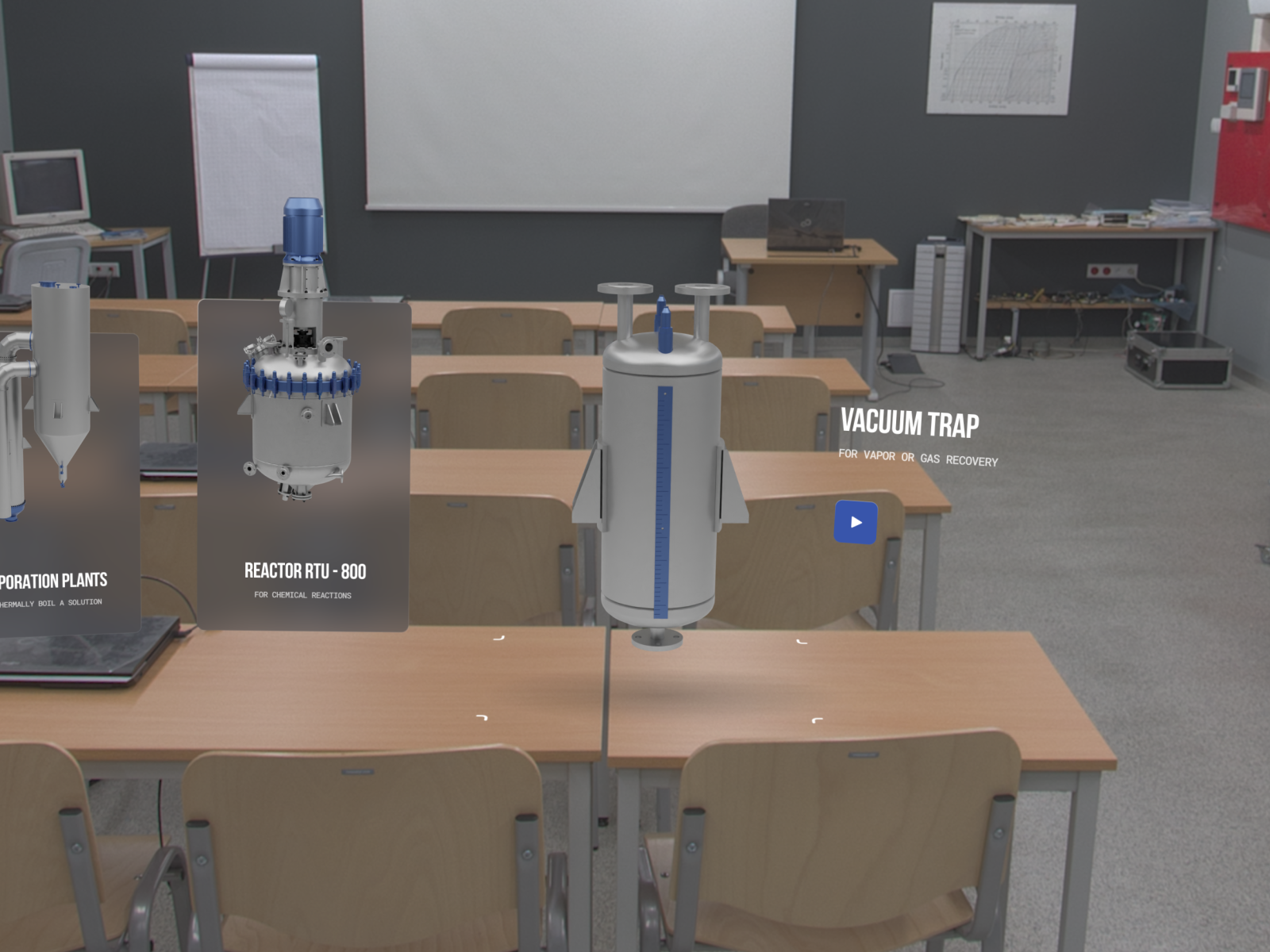 AR Reactor Training App: Drag and drop to select the device by Apexy ...