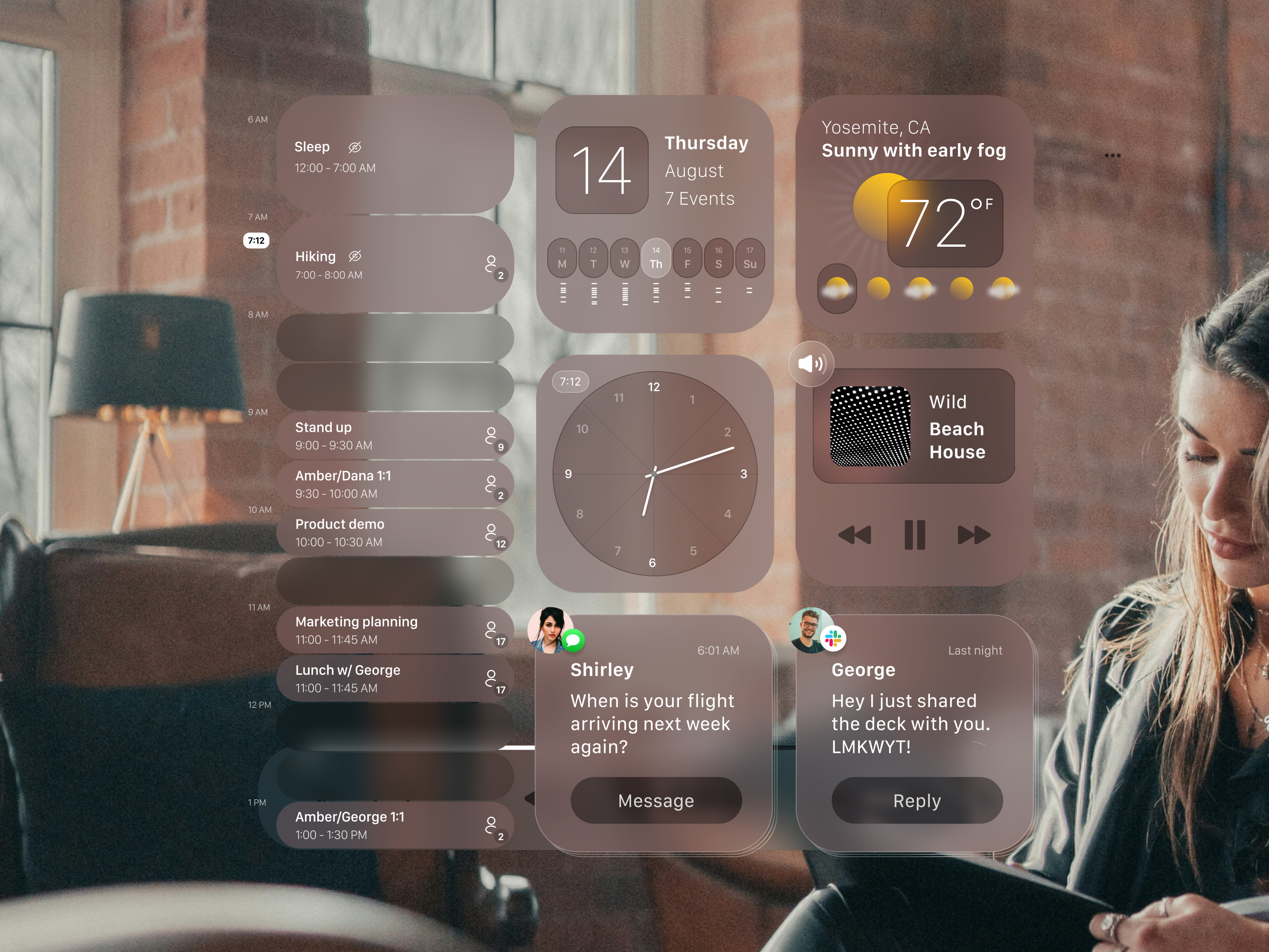 AR Dashboard by Michael Wang on Dribbble