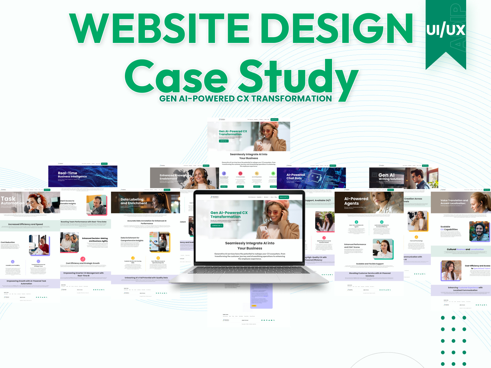 PrimeSync AI webPages UI/UX by Moshiur Rahman Adip on Dribbble