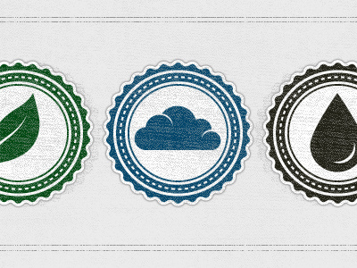 Badges by Craig Teel on Dribbble