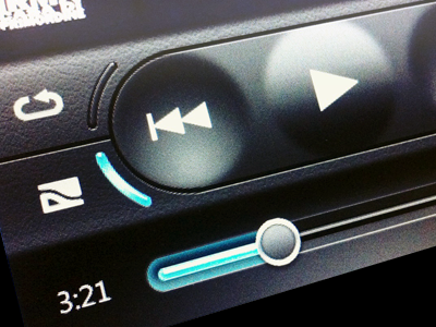 Touchscreen Music Player UI by Sergium Design on Dribbble