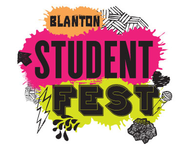 Student Fest Logo by Clint Wells on Dribbble