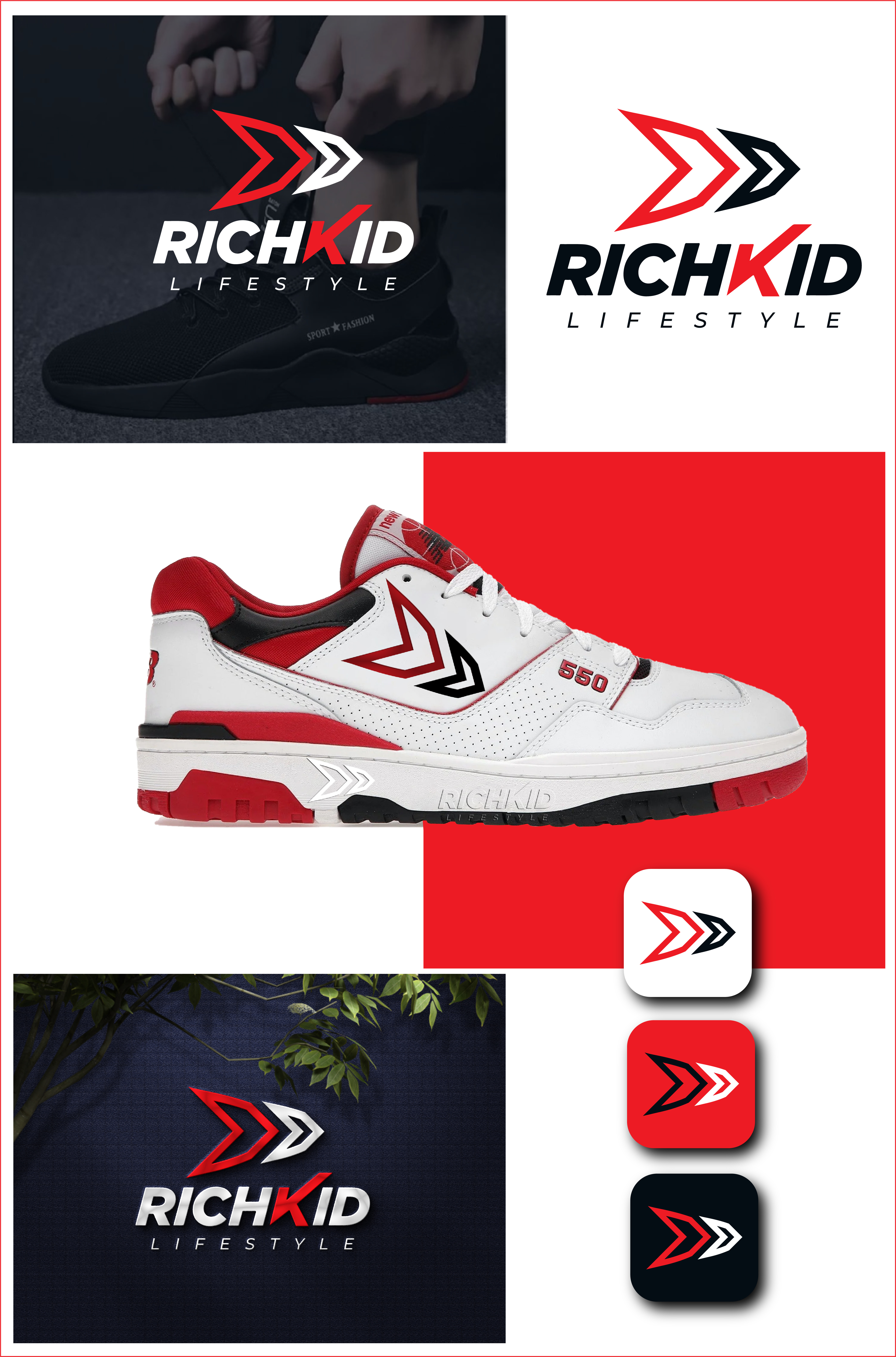 Footware Logo designs, themes, templates and downloadable graphic ...