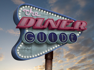 Diner Sign by Scott Fustin on Dribbble