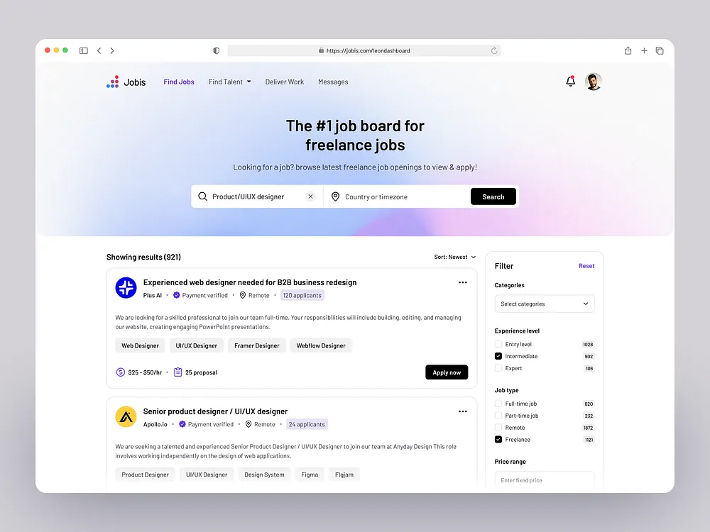 Freelance Dashboard designs, themes, templates and downloadable graphic ...