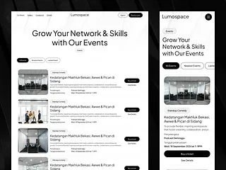 Event Page designs, themes, templates and downloadable graphic elements ...