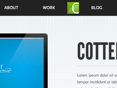 About Page by Kyle Cotter on Dribbble