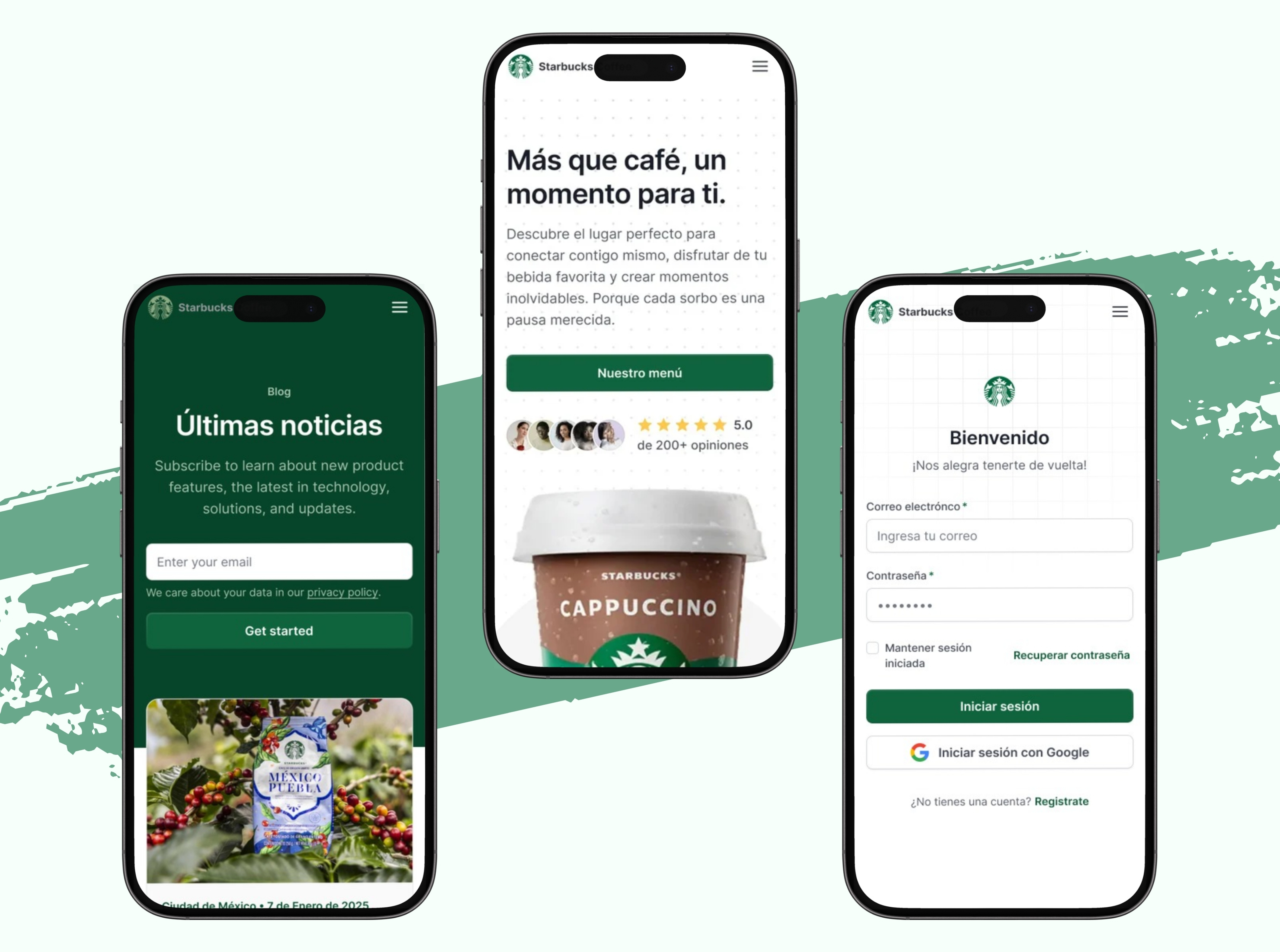 Starbucks Coffee Mexico Website [Redesign] by Abril Ramirez on Dribbble