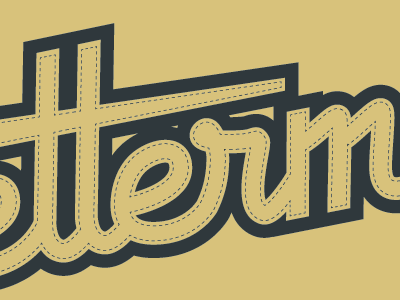 Personal blog logo preview by Tyler Adams on Dribbble