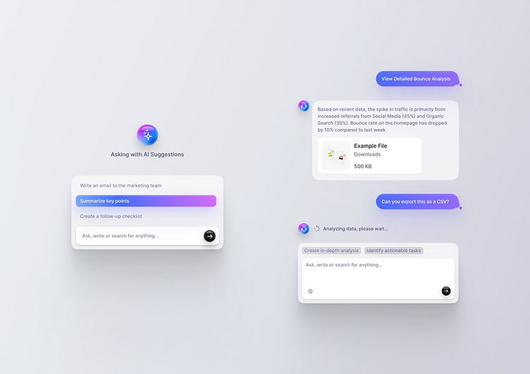 Free | AI Chatbot Design by Drewl on Dribbble