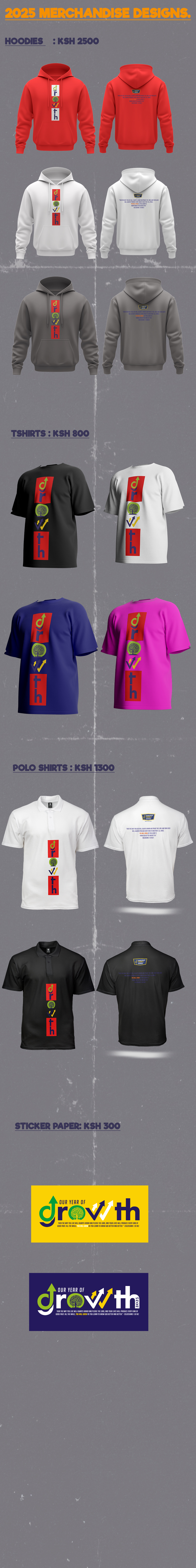 2025 Merchandise Designs by Collins Ng'ang'a on Dribbble