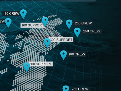 Interactive map by Christy Bryson on Dribbble