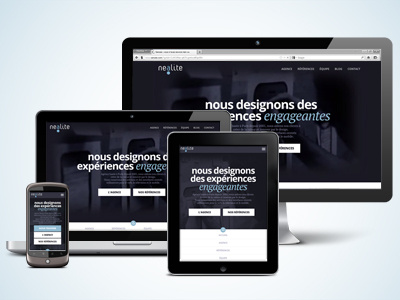 Nealite Responsive Design by webforfreaks on Dribbble
