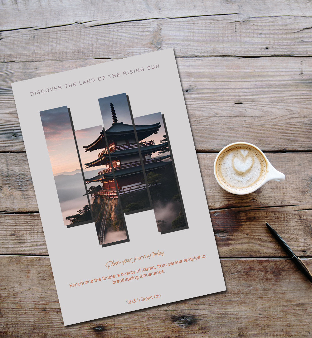 Editable PSD File - Travel Brochure Design by navodya buddhika on Dribbble