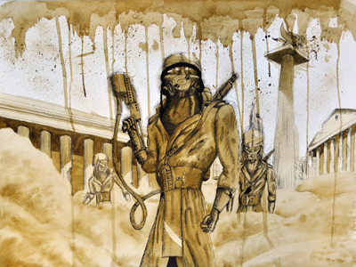 Roman Fallout by Joseph Bradshaw on Dribbble