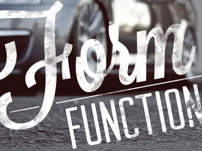 Form Over Function designs, themes, templates and downloadable graphic ...