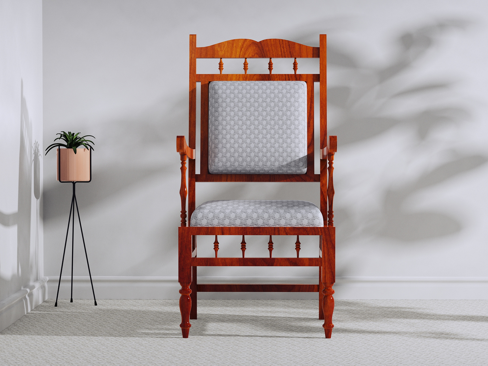 Wood chair 3D Model by Mahbub Rahman on Dribbble