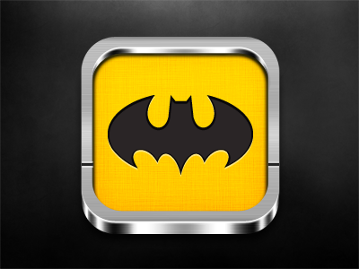 Batman Icon by Michael Shanks on Dribbble