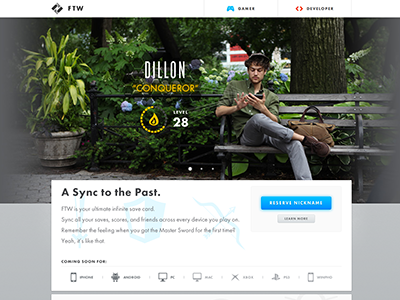 FTW v1 Program Launch by Tyler Galpin on Dribbble