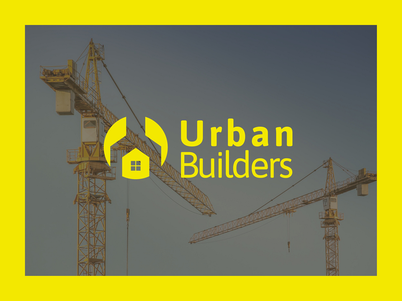 Urban Builders Logo by Dedi Ruslan on Dribbble
