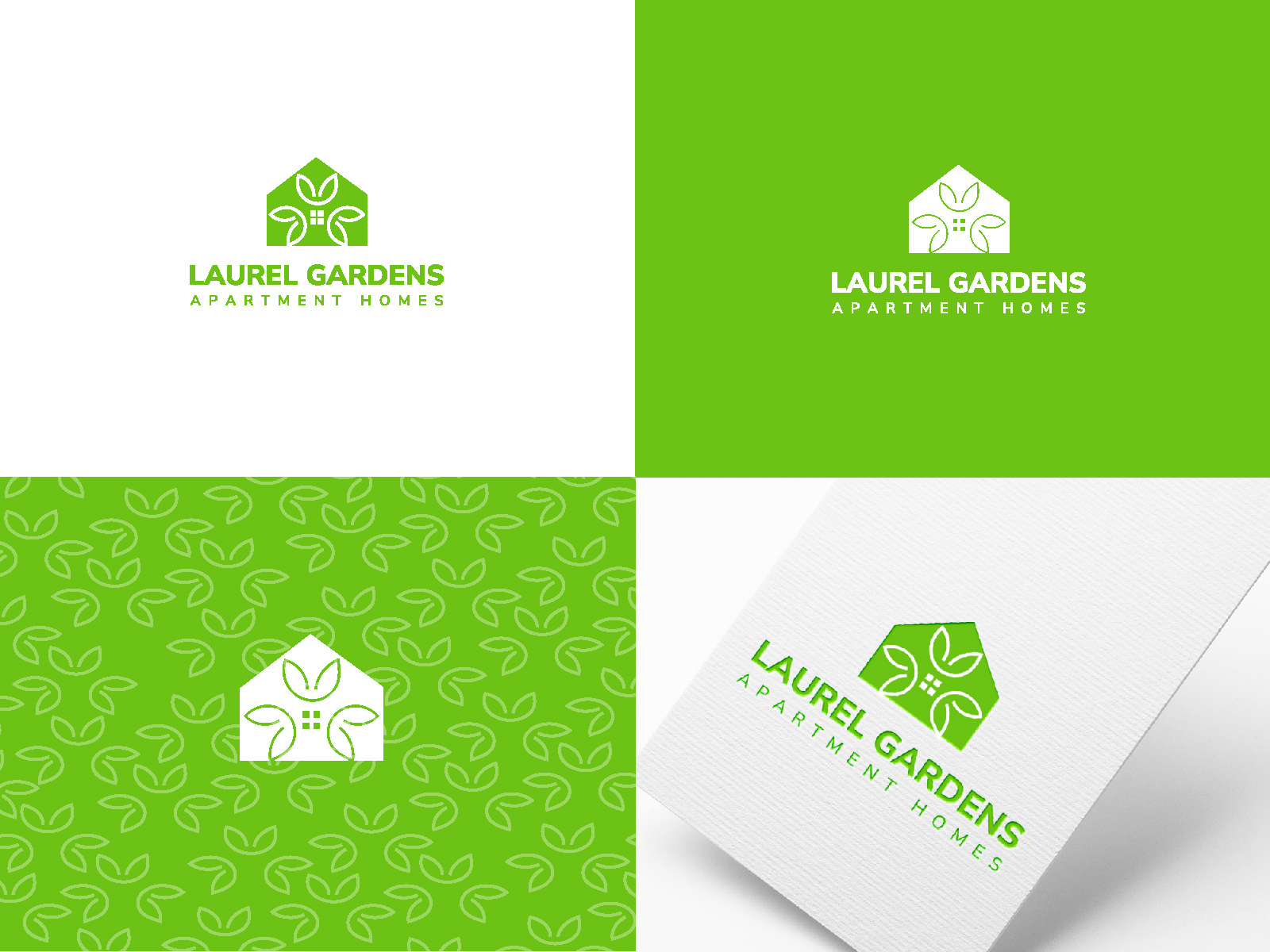 Laurel Gardens Logo Design by Md Ashraful Islam on Dribbble