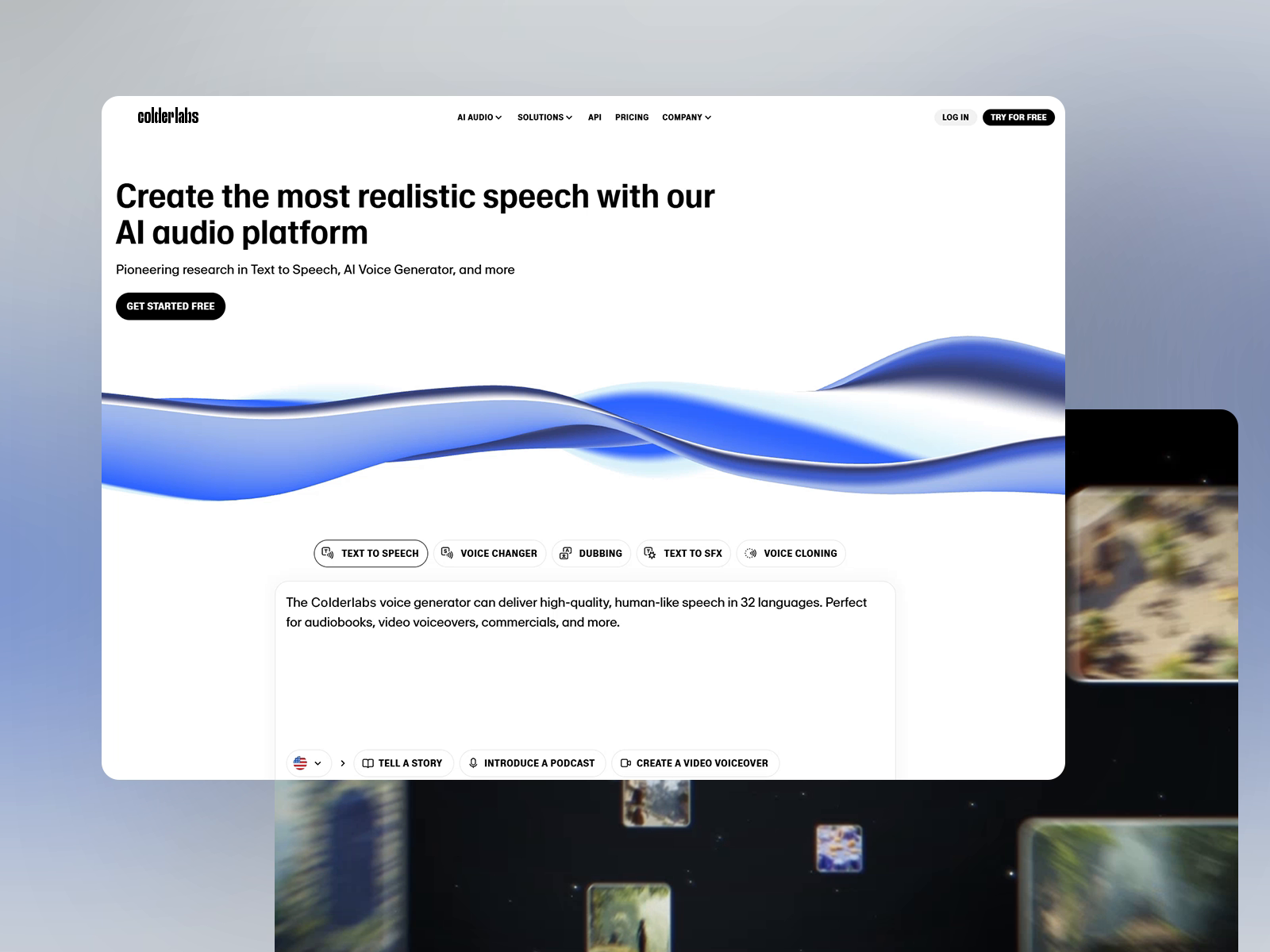 AI Voice Generation Platform by aoneman on Dribbble