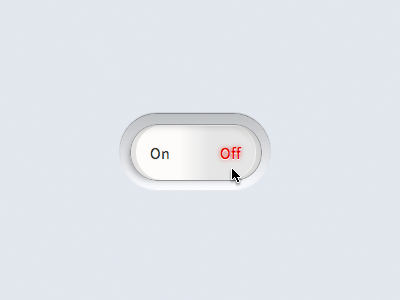 Pure CSS Checkbox Toggle Switch by Anthony Collurafici on Dribbble