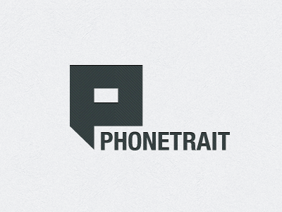 phonetrait logo by Paul Steinhilber on Dribbble