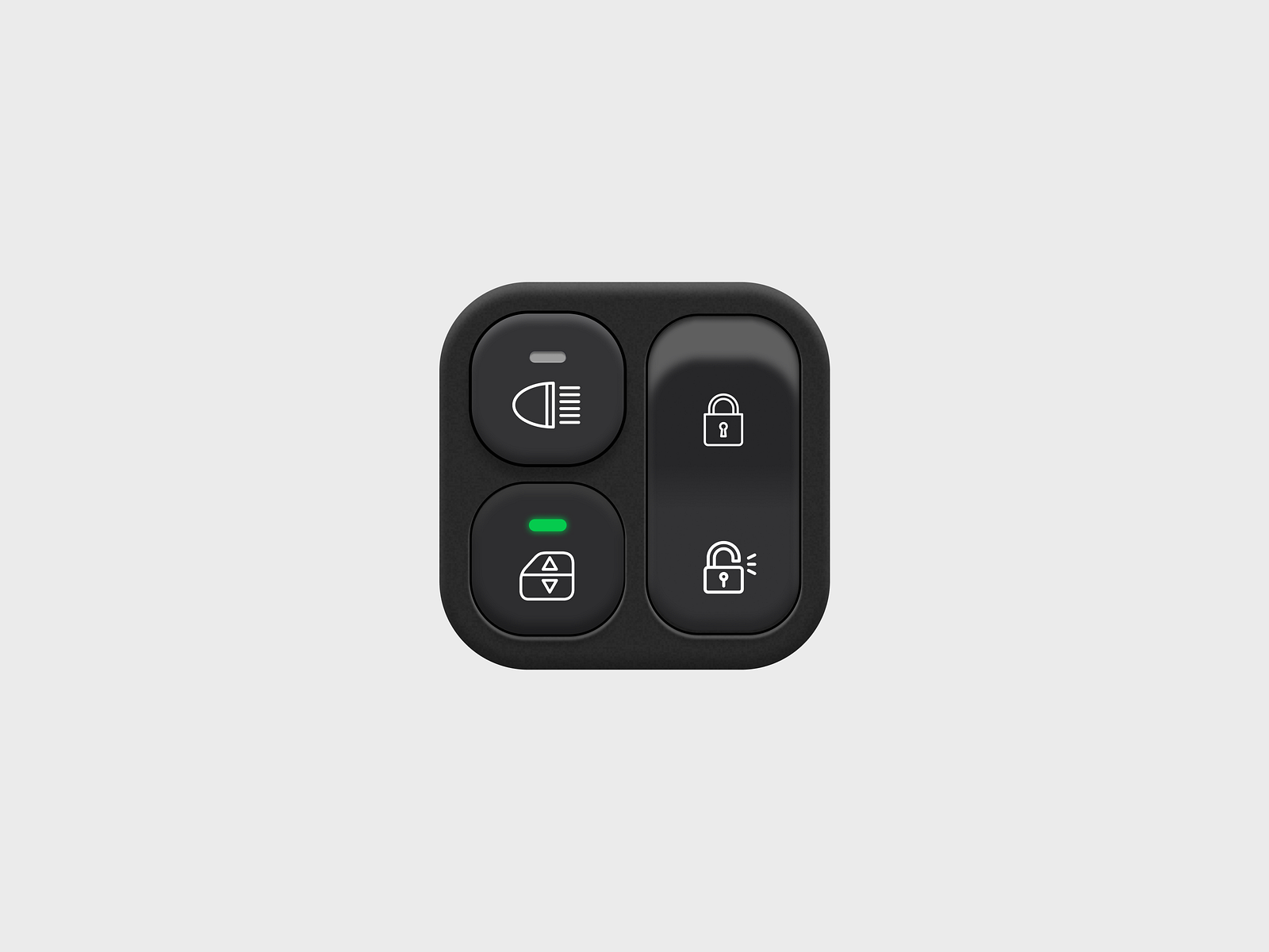Skeuomorphic Button UI by DevDock on Dribbble