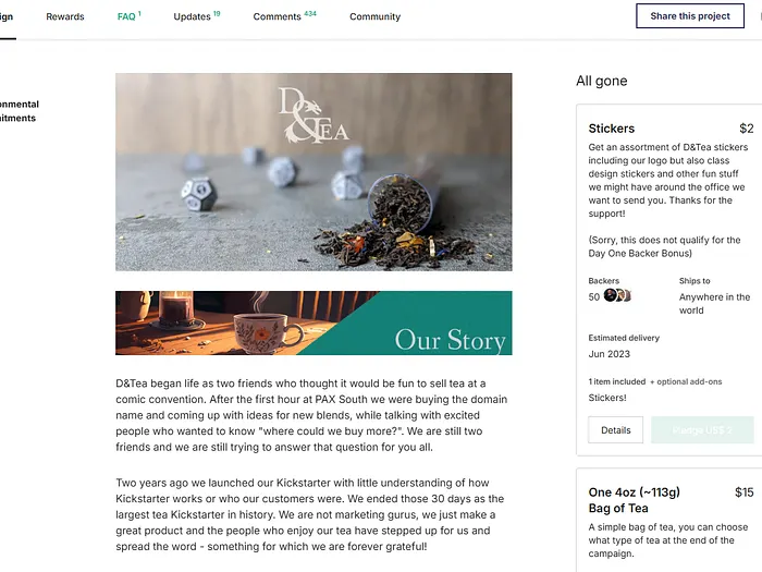 Browse thousands of Kickstarter images for design inspiration | Dribbble