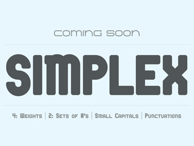 Simplex Display by Kenji Enos on Dribbble