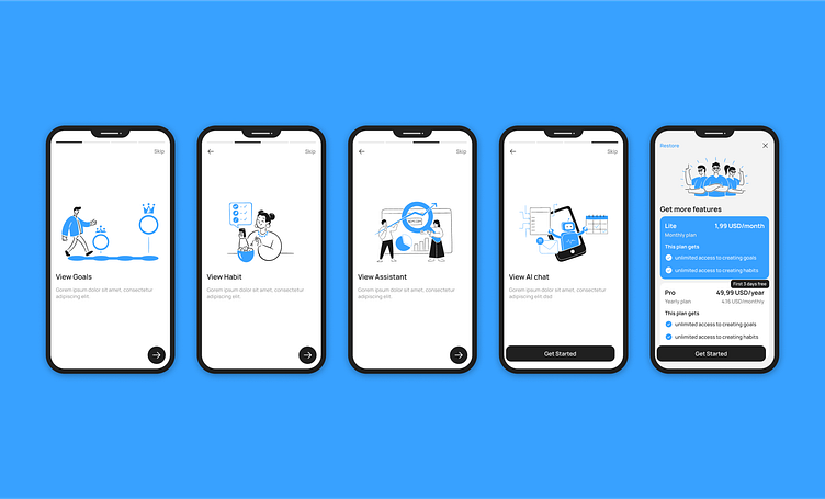 Planner_Mobile App_Productivity by Anhelina on Dribbble