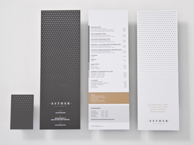 Esther Branding by Dimitri Desender on Dribbble