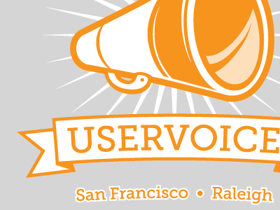 Retro UserVoice Logo by John W. Long on Dribbble
