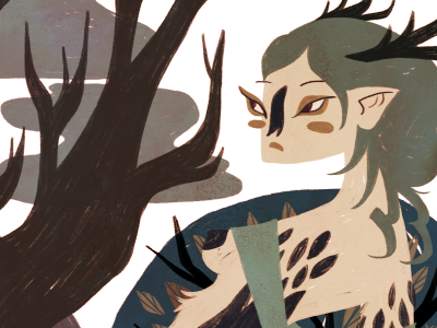 WIP Faun by Pam Wishbow on Dribbble