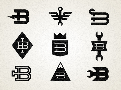 Brenham Logos by MUTI on Dribbble