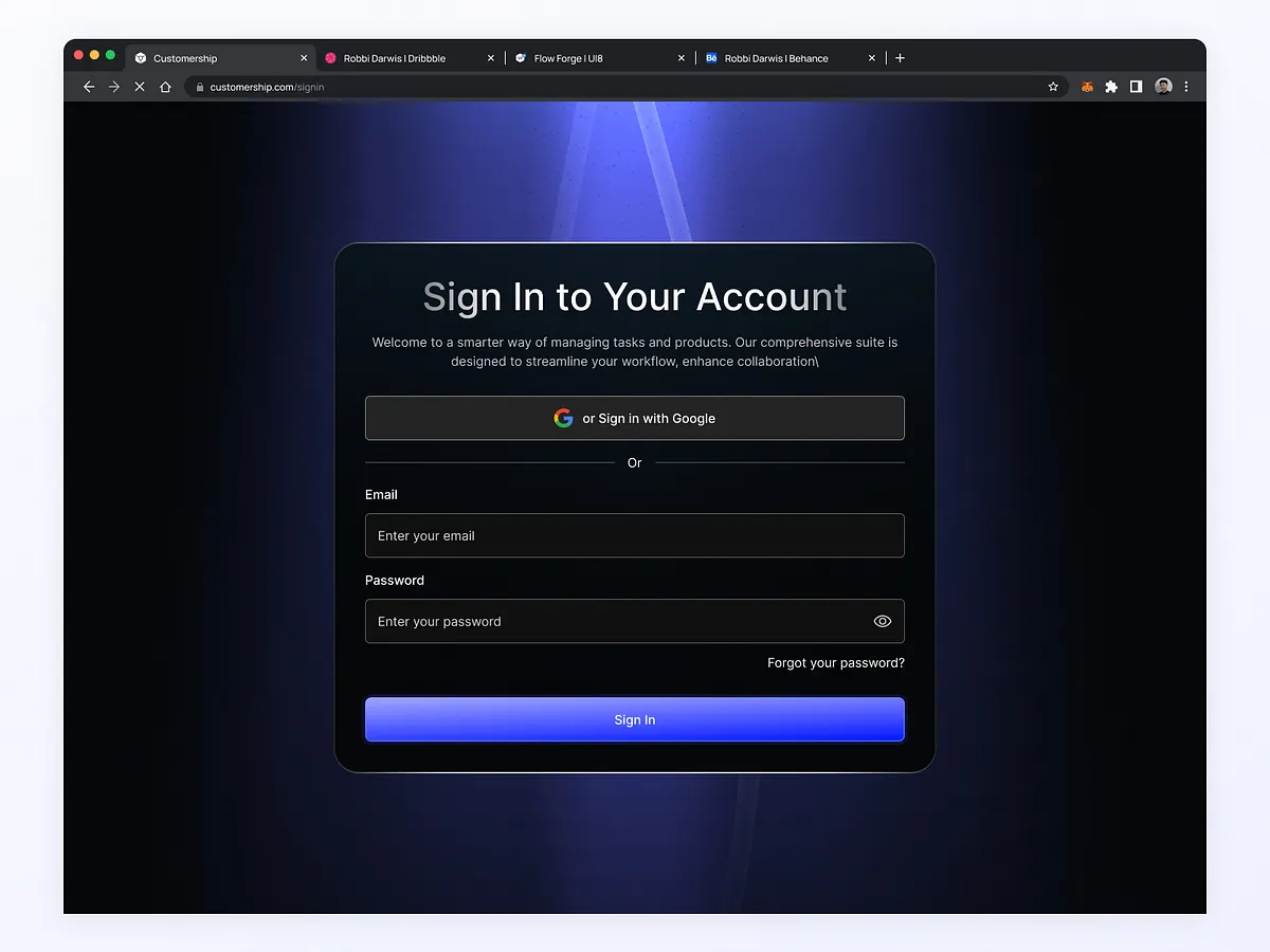 Browse thousands of Website Login UI Design images for design ...