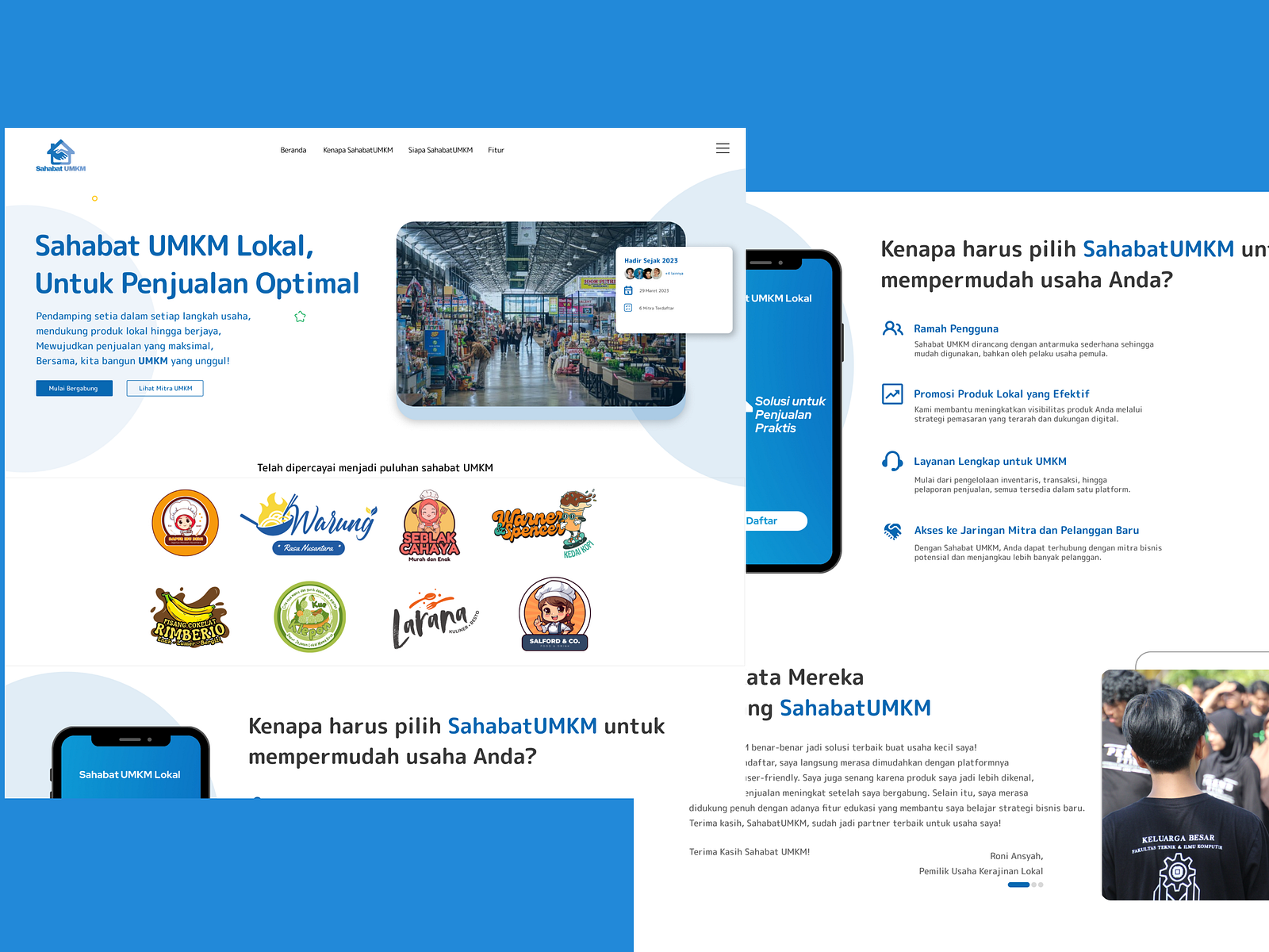 Sahabat UMKM Prototype by Roni Ansyah on Dribbble